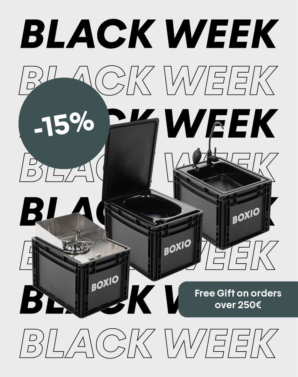 Fornello a gas per il campeggio e la vita in furgone